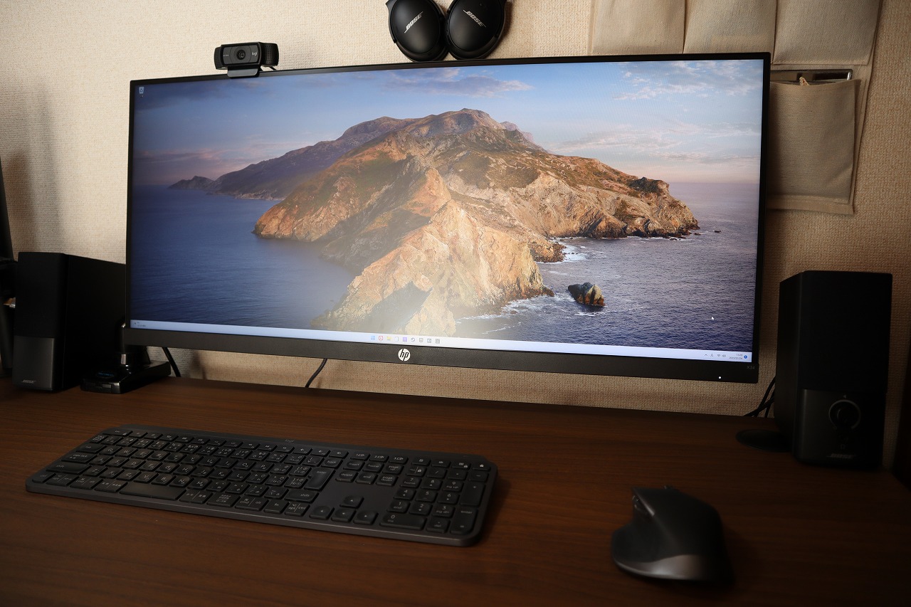 【レビュー】HP X34 WQHD ゲーミングモニター | コモバ