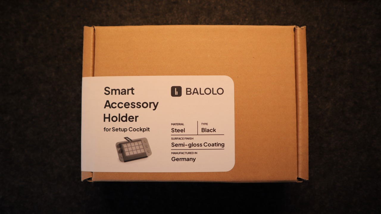 【BALOLO】スマートアクセサリーホルダーを追加。デスクシェルフに左手デバイスを固定 | コモバ